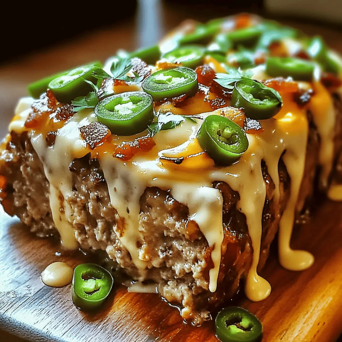 Ultimate Smoky Jalapeño Popper Meatloaf: Delicious Comfort Food
