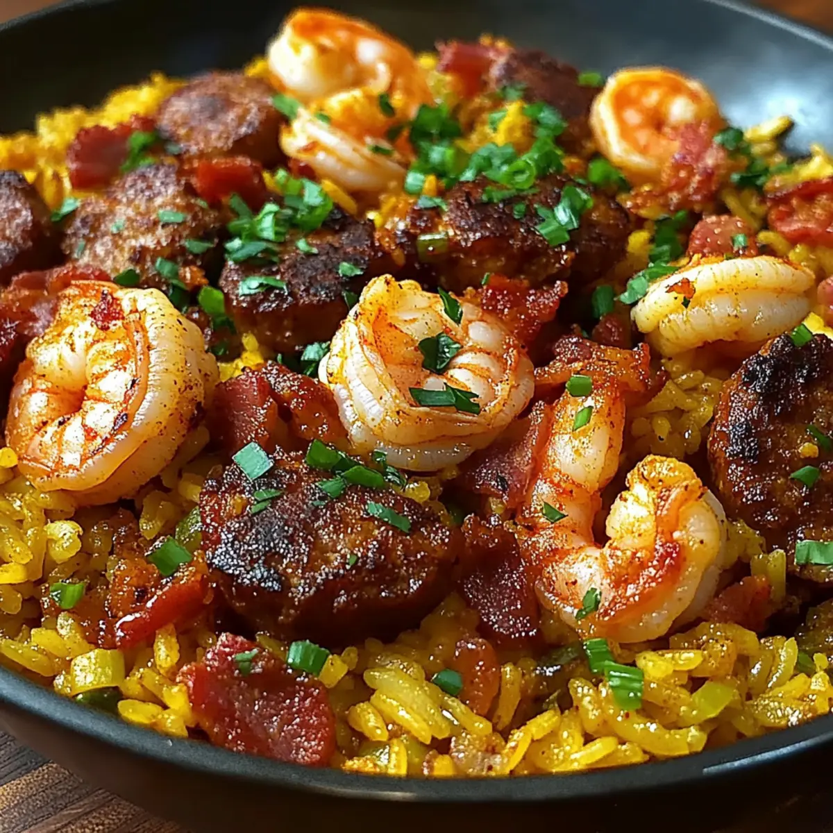 Cajun Dirty Rice with Juicy Shrimp & Sausage - The Ultimate Comfort Dish