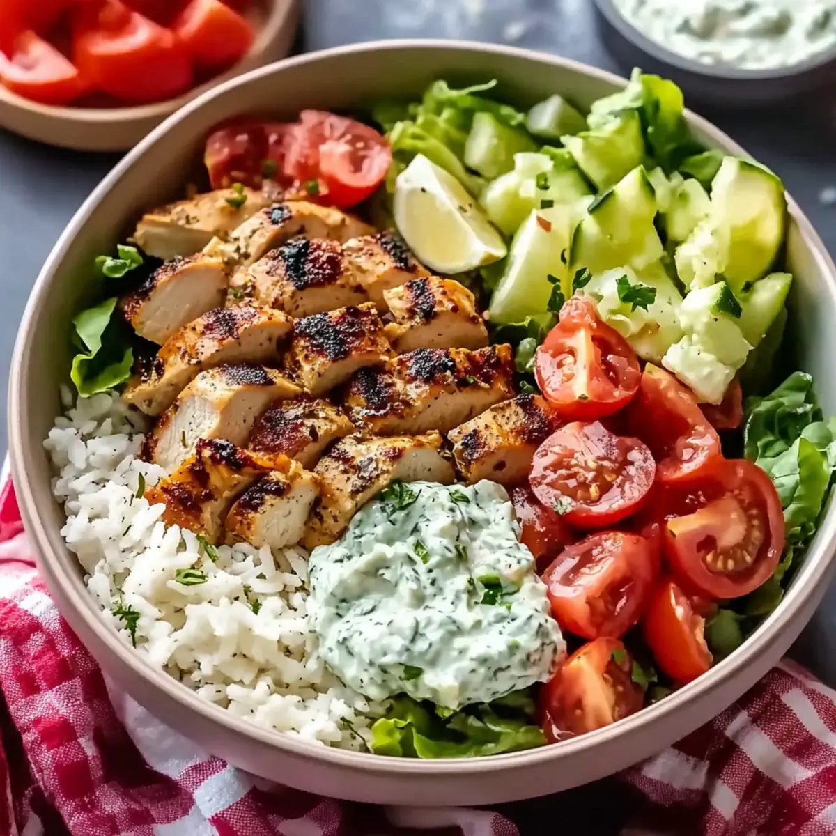 Delicious High Protein Greek Chicken Bowls for Busy Lives