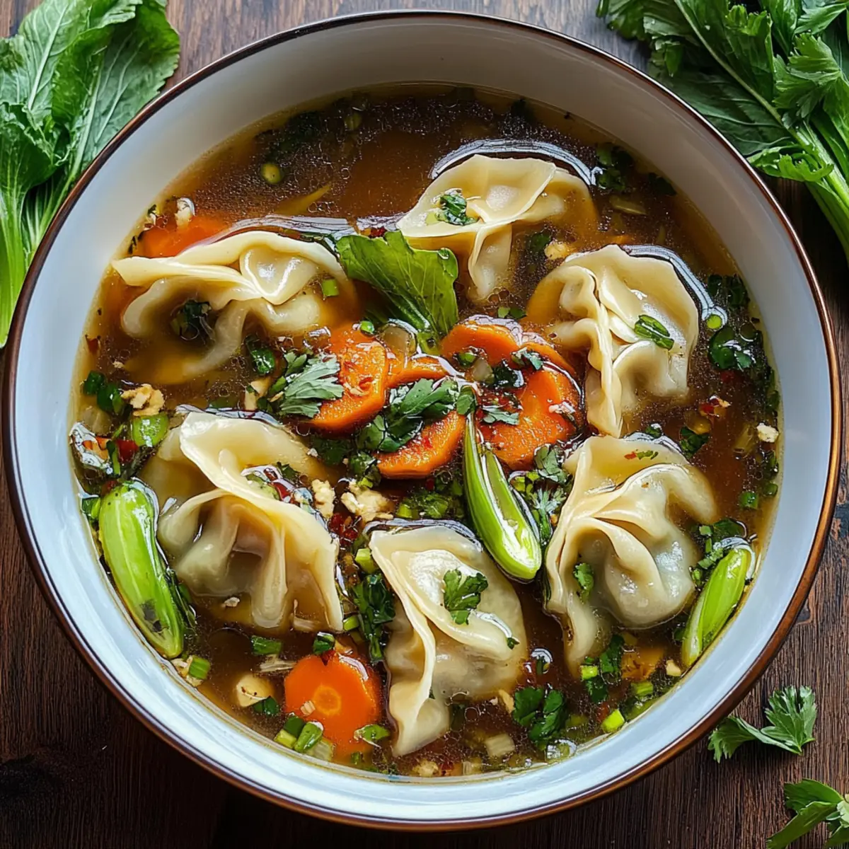 Irresistible Asian Potsticker Soup: A Delicious Comfort Dish