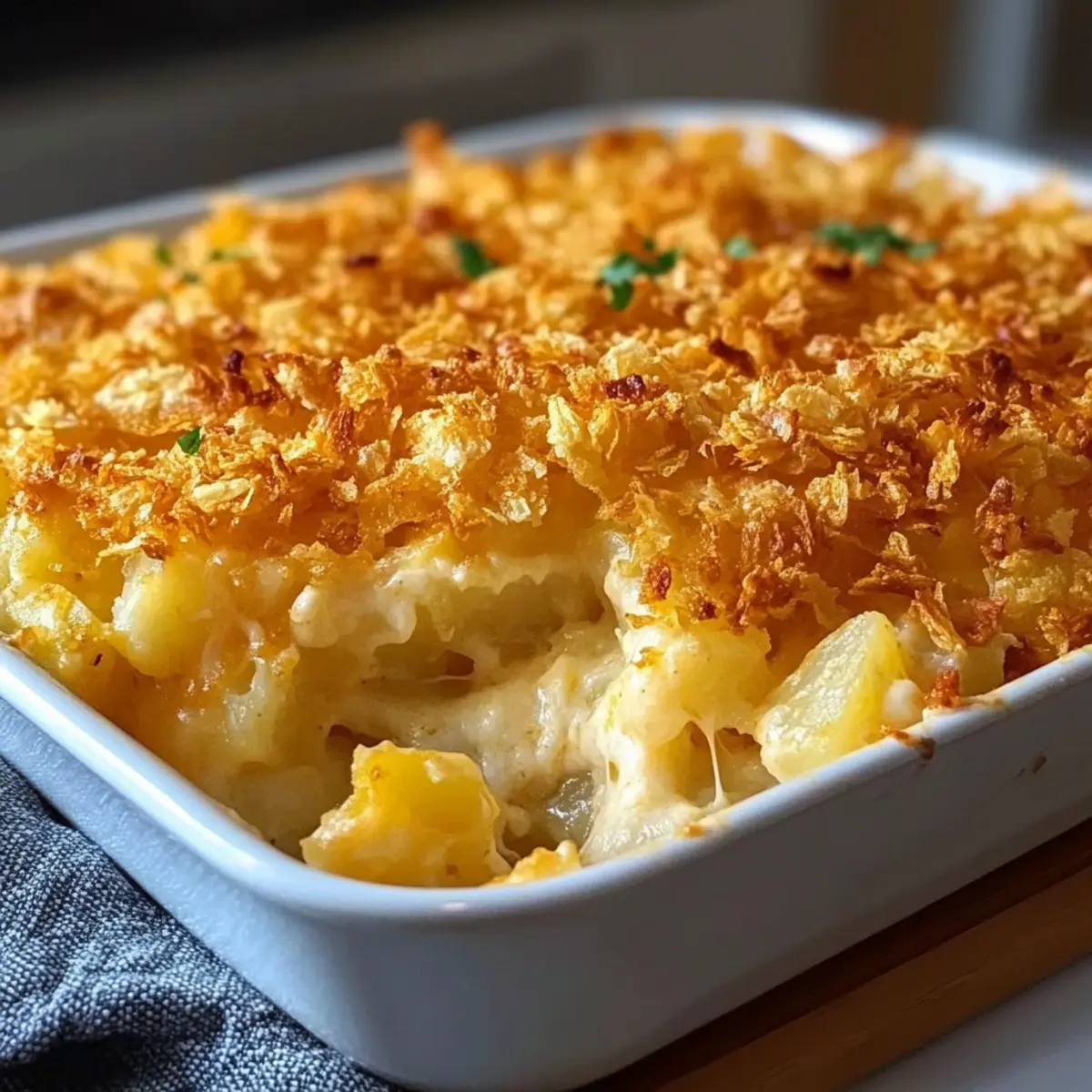 Ultimate Cheesy Funeral Potatoes: Delicious Comfort Food Casserole